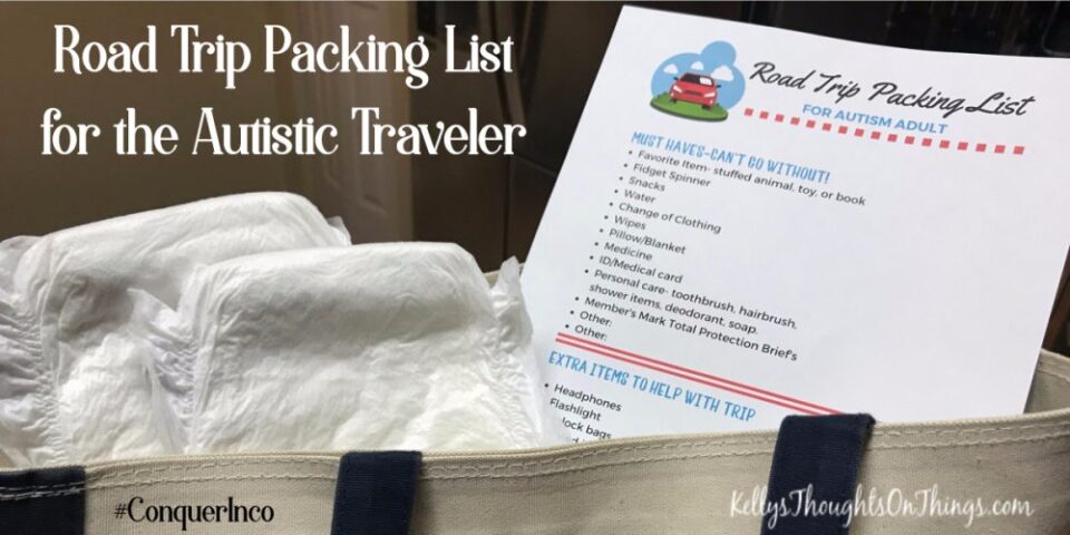 Printable Road Trip Packing List for the Autistic Traveler - Kellys ...