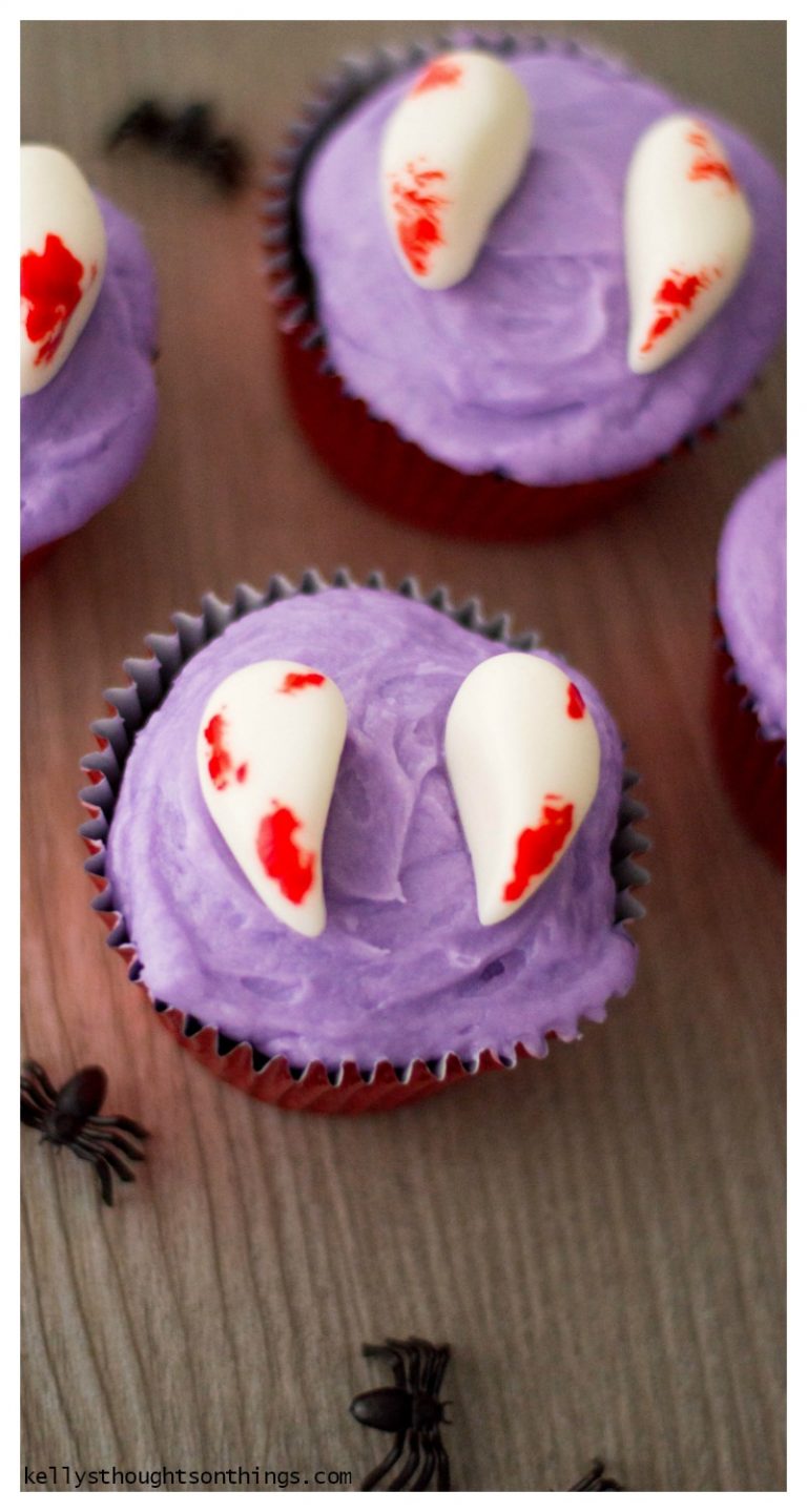 Vampire Fang Cupcakes Recipe
