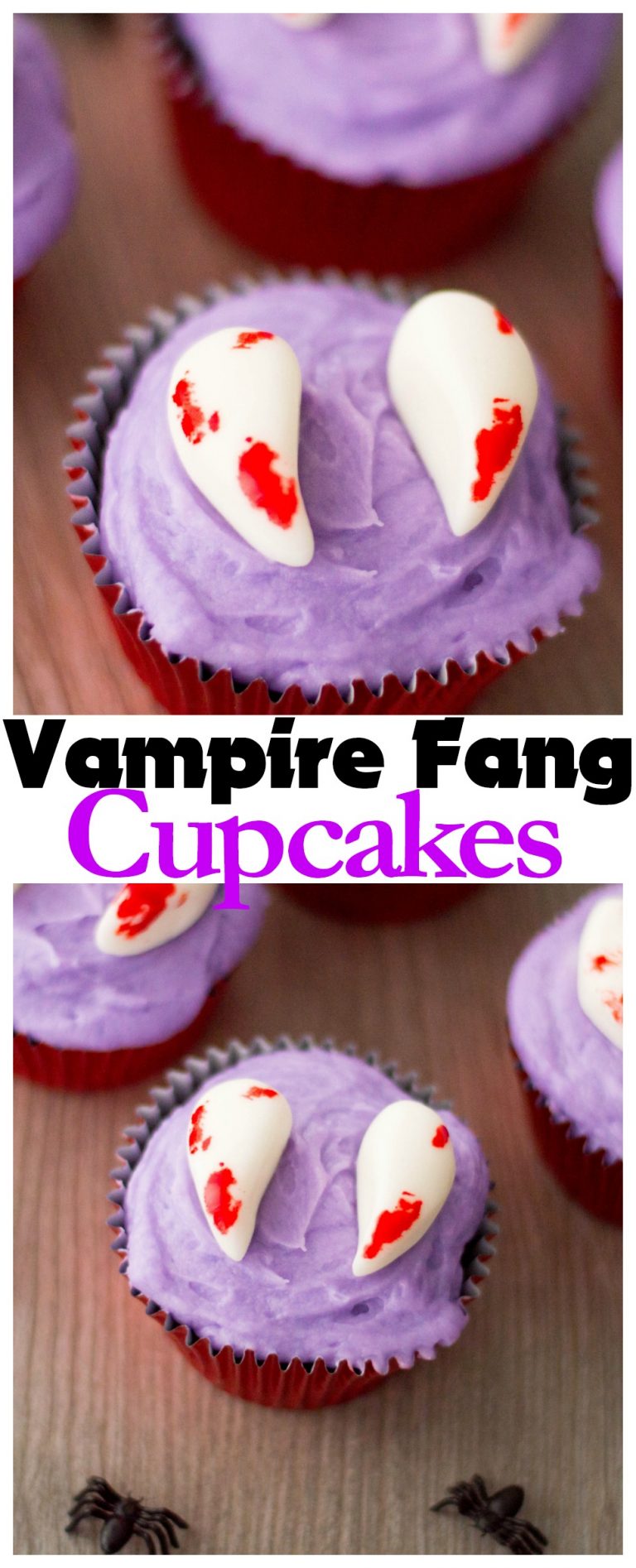 Vampire Fang Cupcakes Recipe