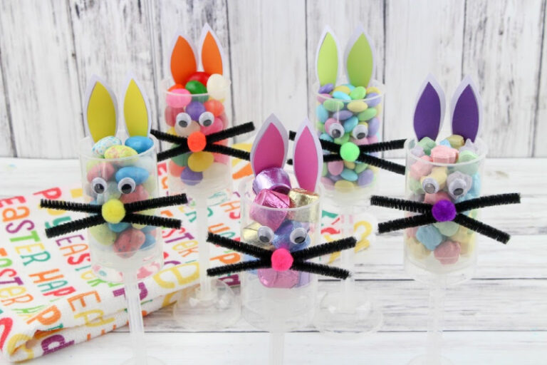 Easter Bunny Candy Push Pops