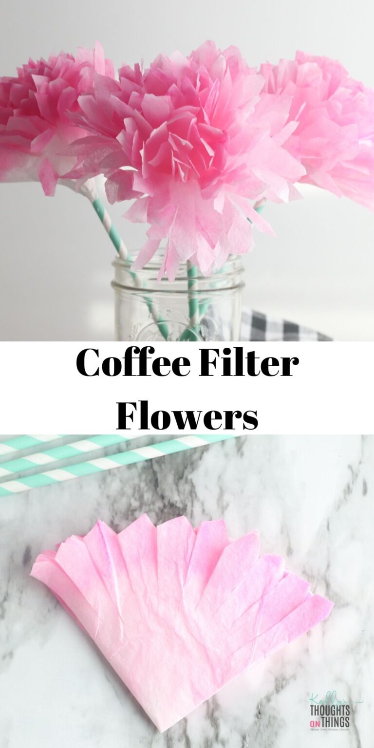 Coffee Filter Flowers