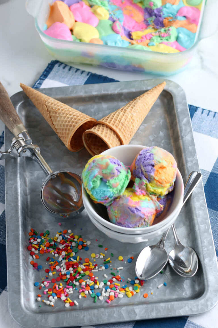 Rainbow Ice Cream Recipe - A Delicious Treat
