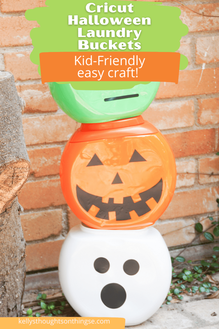 Halloween Laundry Bucket Craft