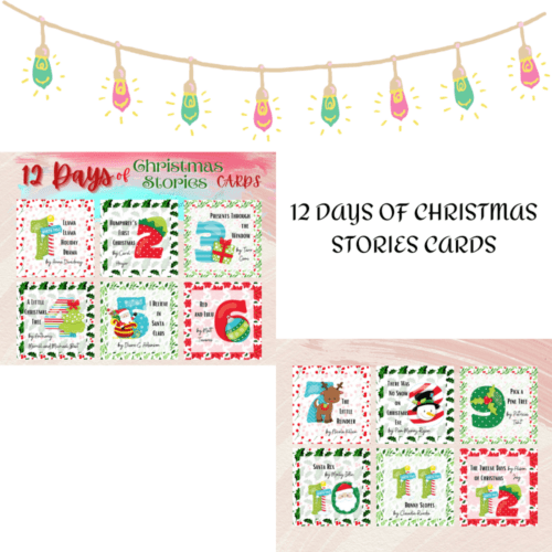 12 DAYS OF CHRISTMAS STORIES CARDS PRINTABLE
