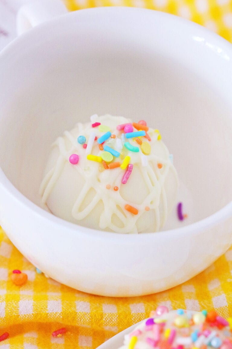Sugar Cookie Hot Cocoa Bombs Recipe