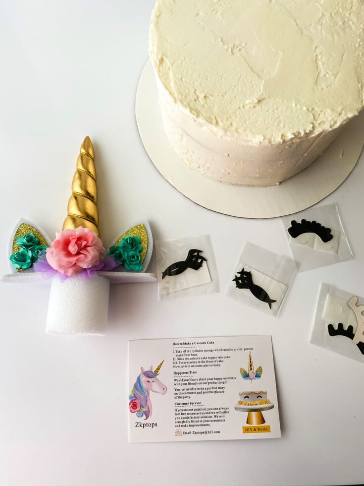 How to Make a Unicorn Cake: A Tutorial