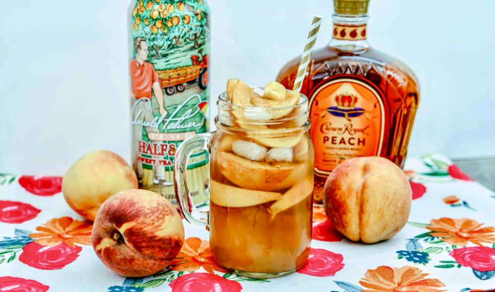 Crown Royal Peach Tea Drink Recipe- The Perfect Summer Cocktail