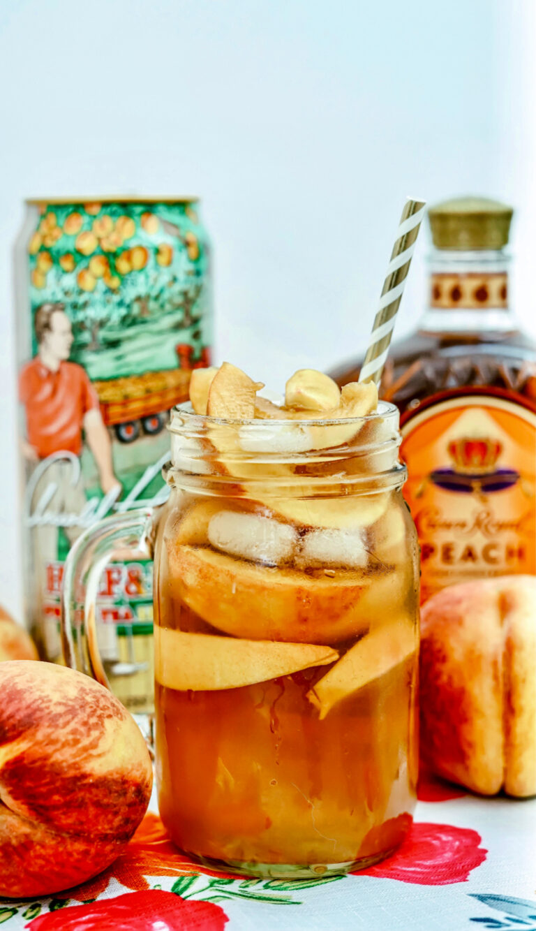 Crown Royal Peach Tea Drink Recipe- The Perfect Summer Cocktail