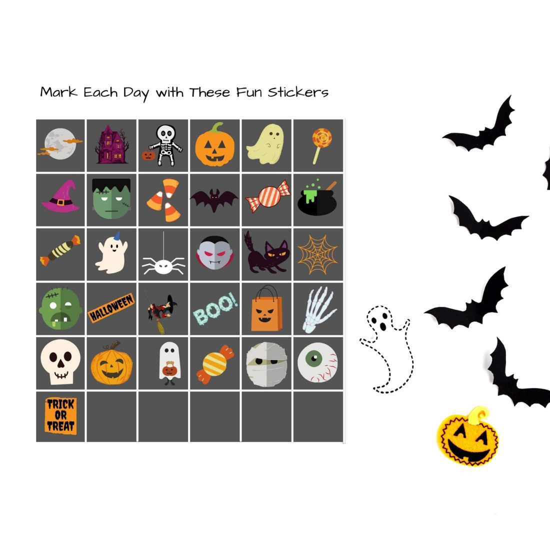 Halloween Countdown Printable: Time to Count Down