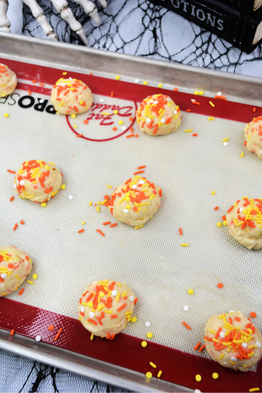Halloween Spooky Cake Cookies Recipe