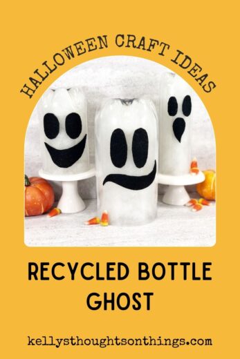 Recycled Bottle Ghost Craft