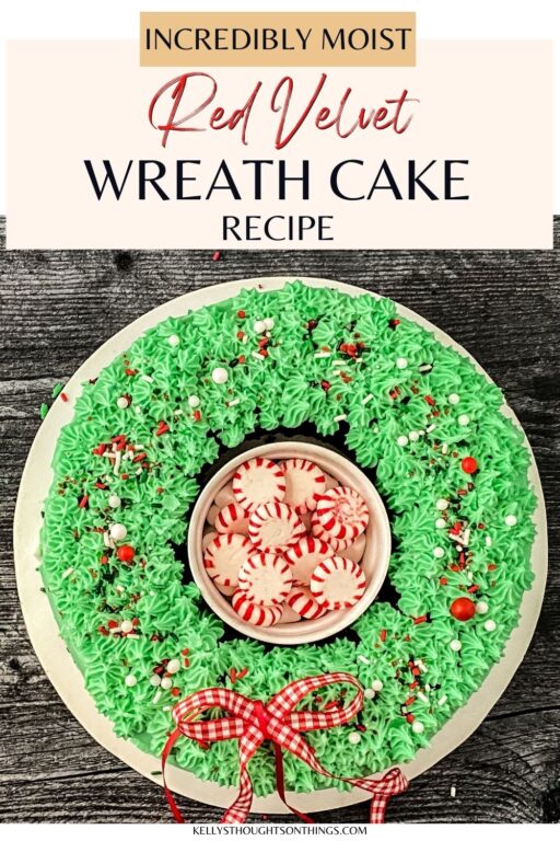Red Velvet Wreath Cake Recipe