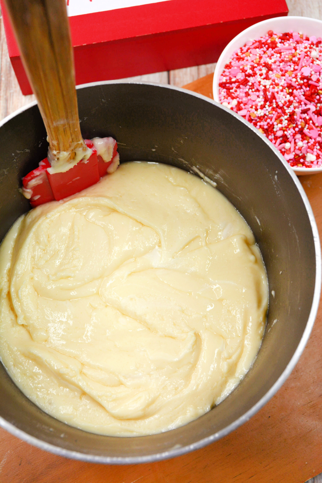 Valentine’s Day Confetti Fudge Recipe