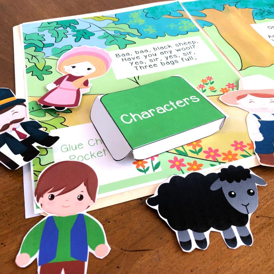Baa Baa Black Sheep Free Printable Pack