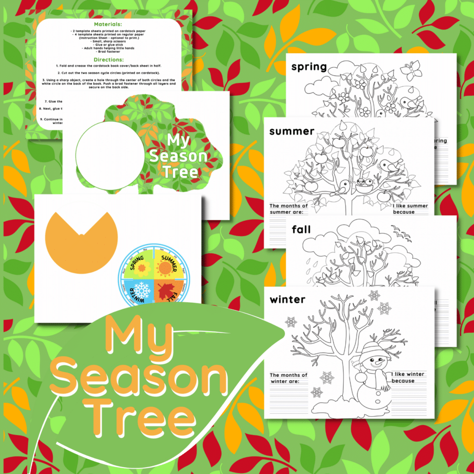 Season Activity Tree Craft - Kellys Thoughts On Things