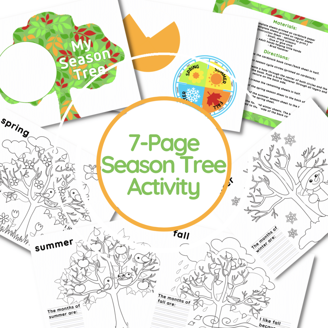 Season Activity Tree Craft - Kellys Thoughts On Things