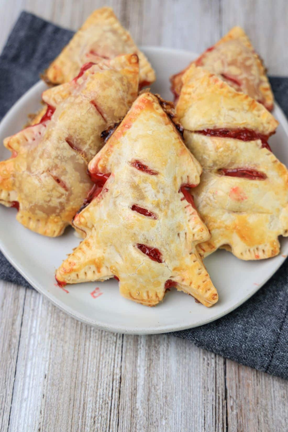 Delicious Christmas Tree Cherry Hand Pies Kellys Thoughts On Things