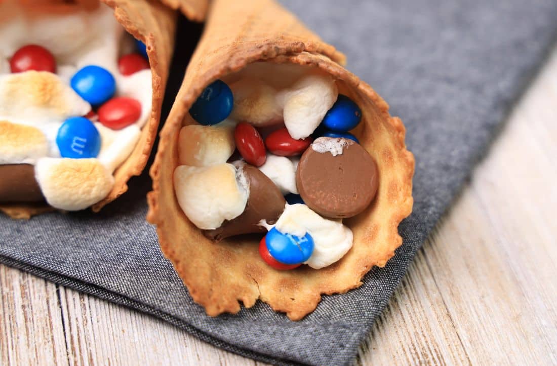 Fun and Patriotic 4th of July Campfire Cones Everyone Will Love