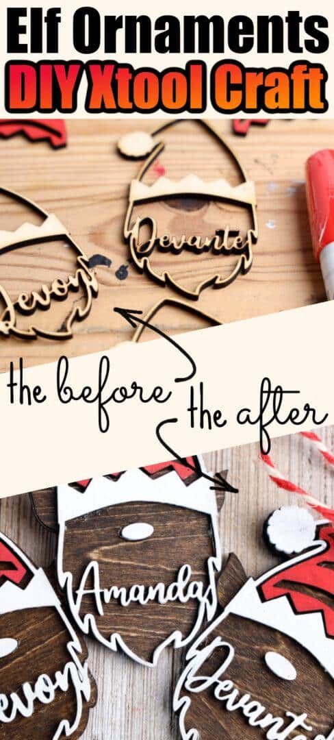 DIY Elf Ornaments: Crafting Fun with Xtool M1 - Kellys Thoughts On Things